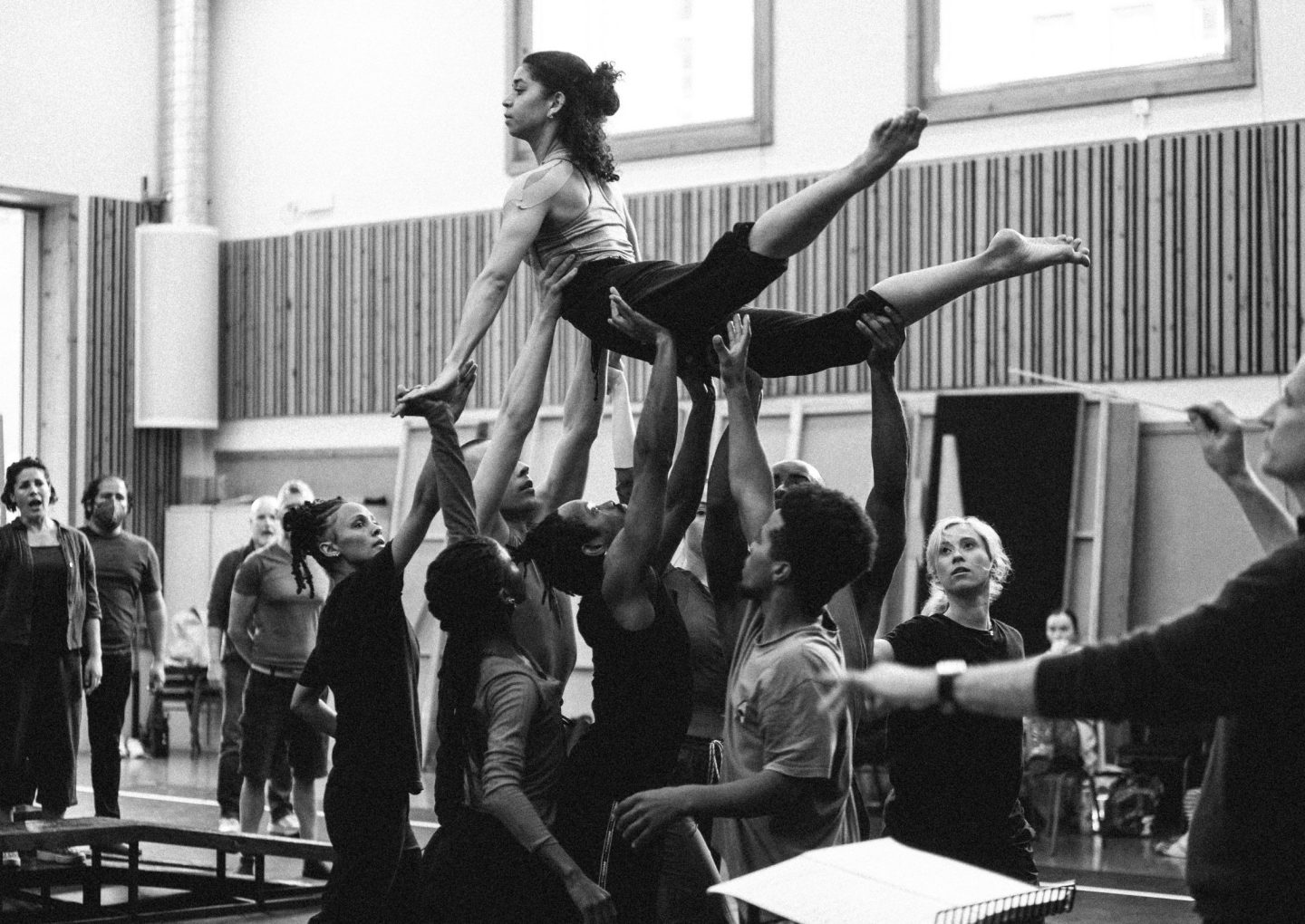 New 'Requiem' rehearsal images released - Phoenix Dance Theatre