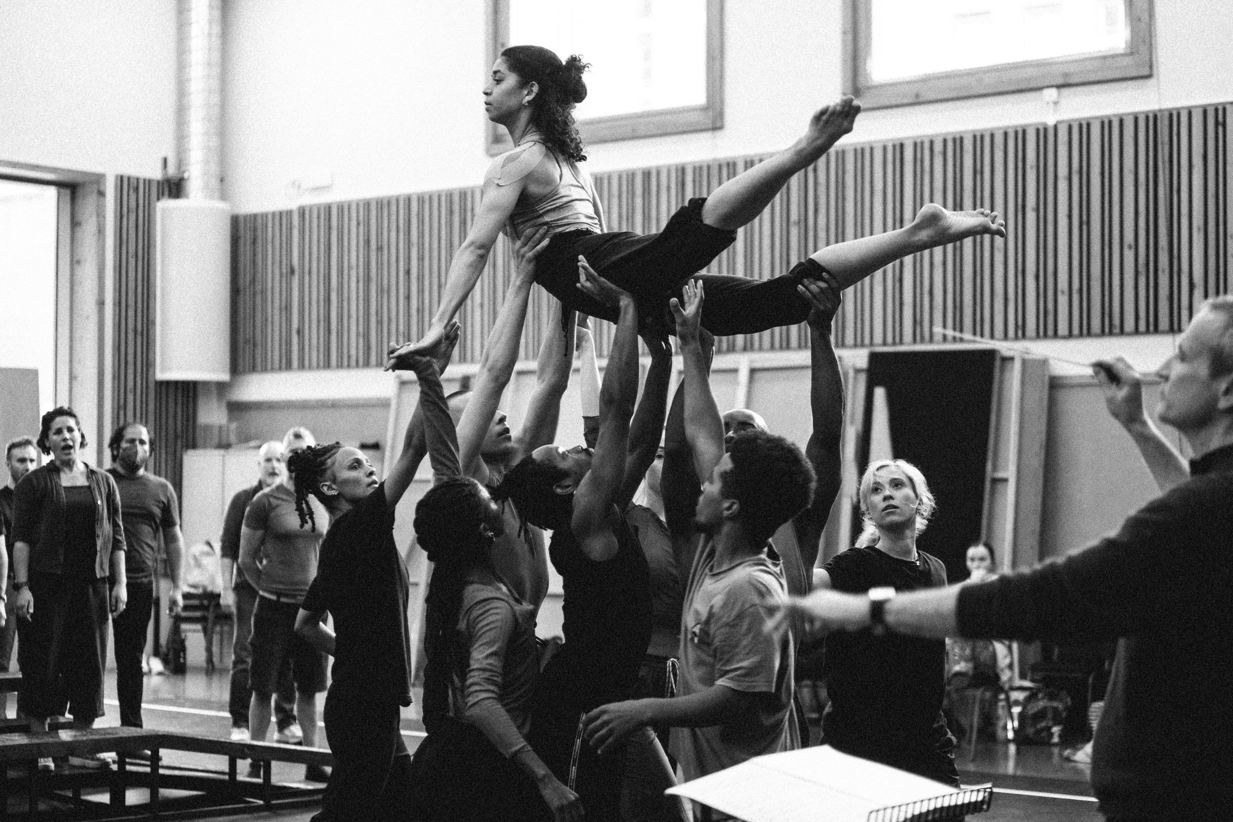 New 'Requiem' rehearsal images released - Phoenix Dance Theatre